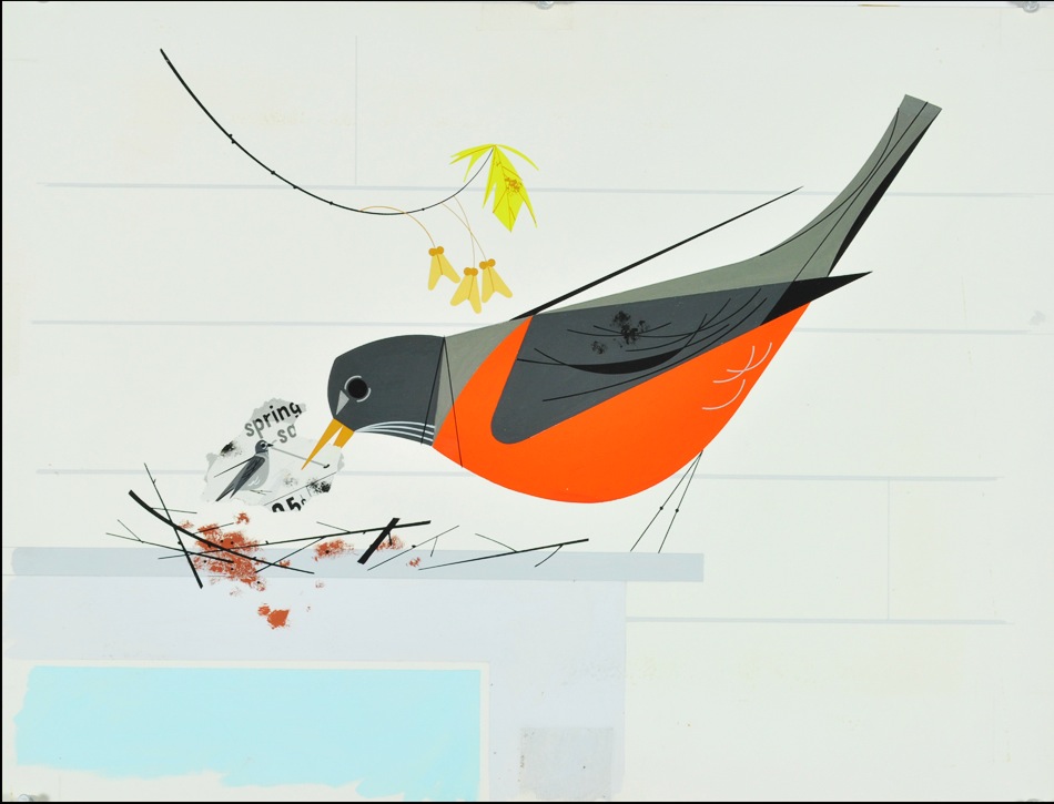Charley Harper Original Paintings Available for Purchase