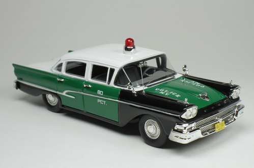 GC-NYPD-003 1958 FORD CUSTOM 300 NEW YORK POLICE CAR | goldvargcollection