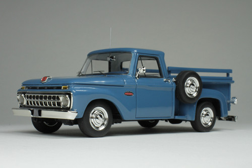 GC-033 B 1965 Ford F-100 Stepside Marlin Blue | goldvargcollection