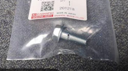 Genuine Daihatsu DL/turbo banjo bolt | Rocky garage