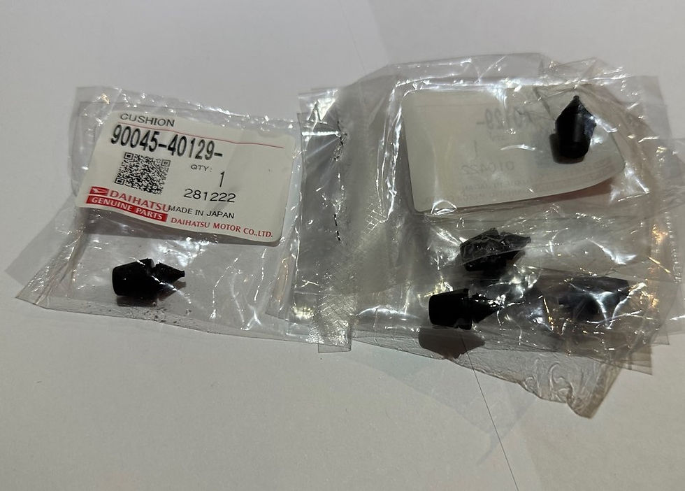 Genuine Daihatsu fuel flap cushion grommet | Rocky garage