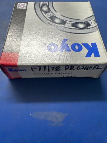 F77/F78 rear wheel bearing | Rocky garage