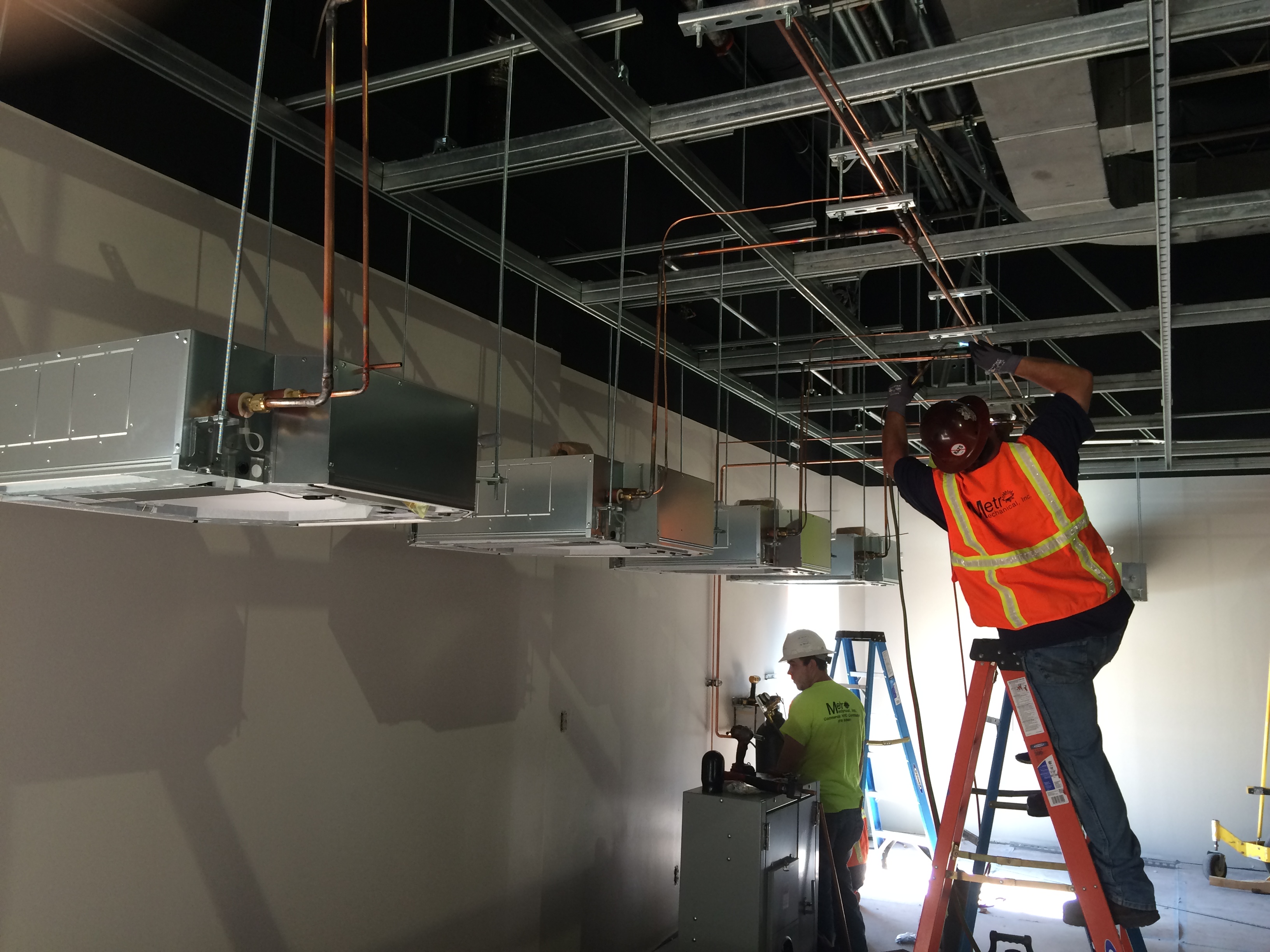 Mechanical Piping | Metro Mechanical Inc.