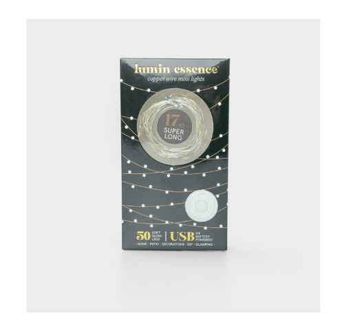 Lumin Essence Copper Wire Mini Lights | GoochlandPharmacy