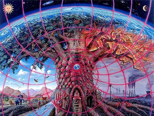 Alex Grey - Gaia | Psychedelic Sf Art G