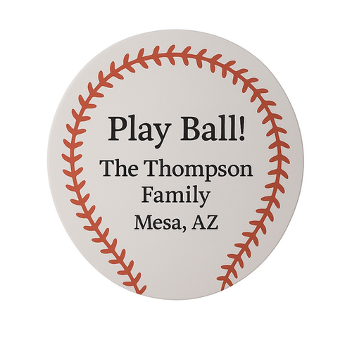 Baseball Nameplate | Mesa Historical Museum