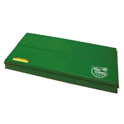 Panel Mat - 4' x 6' x 1 3/8" (Pastel Green - 1" Fold) | SportsPadding&Equip