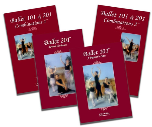 DVD Set: Beginning Ballet Instructional Series - 4 DVDs | abridgeclub