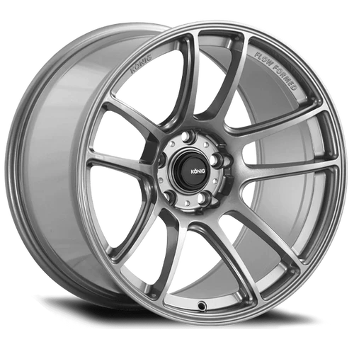 Heliogram 15x8.0 4x100 ET36 - Titanium Metallic | Racing Wheels EU