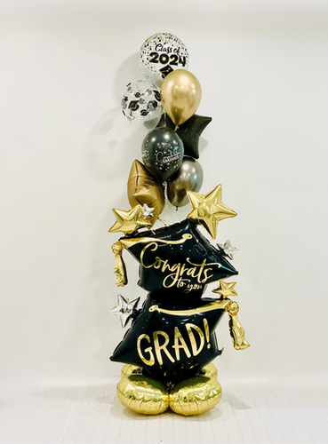Graduation Cap Display | Balloon Craft Live.