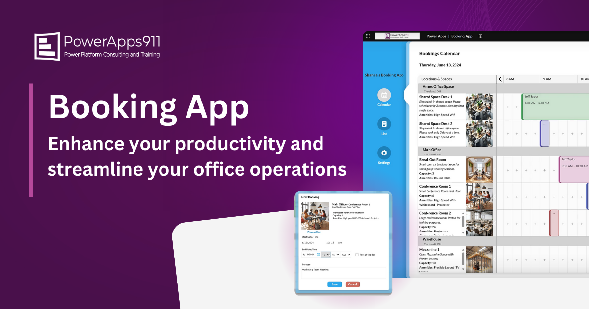 PowerApps911 Bookings App - Streamline Your Appointment Scheduling ...