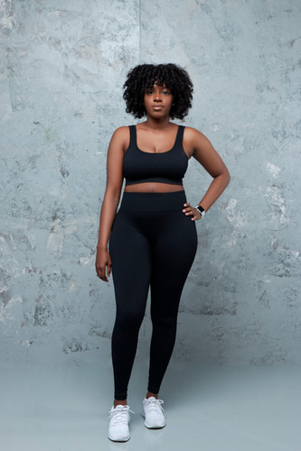 Espresso Seamless Set | Black Girl Workouts