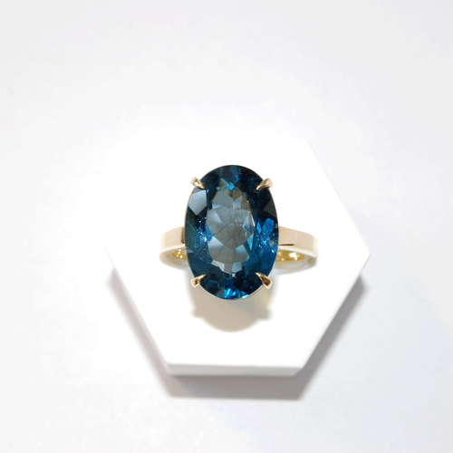 London Blue Topaz Ring | Cornerstone Jewellers LTD