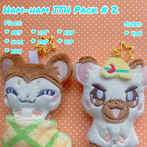 Ham-Ham ITH Pattern Pack # 2 | Sweet Stitches
