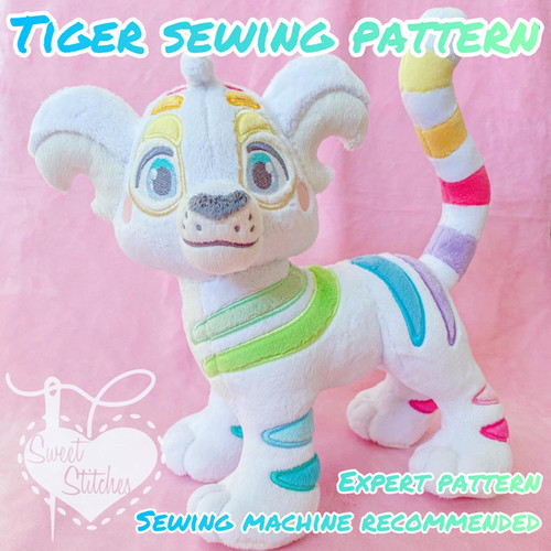 Tiger Sewing Pattern | Sweet Stitches