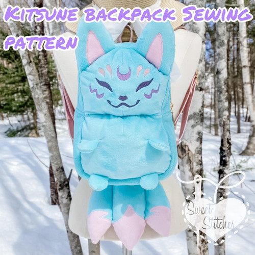 Kitsune Sewing Backpack Pattern | Sweet Stitches