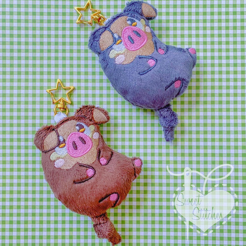 Chonker Keychain | Sweet Stitches