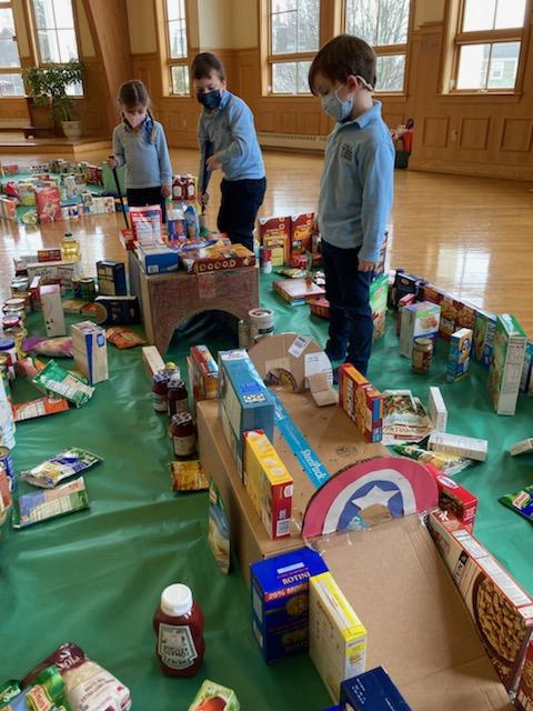 St. Patrick School Mini Golf Food Drive a Hole in One!