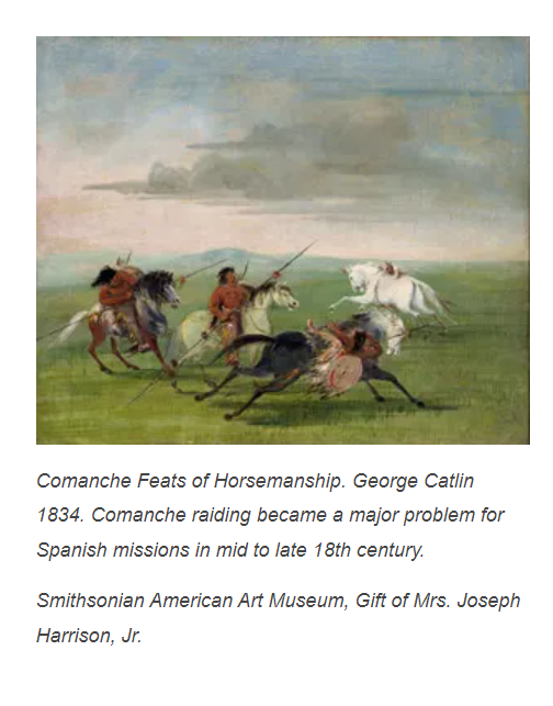 Comanche Attack Spanish outpost, but the Alamo is safe