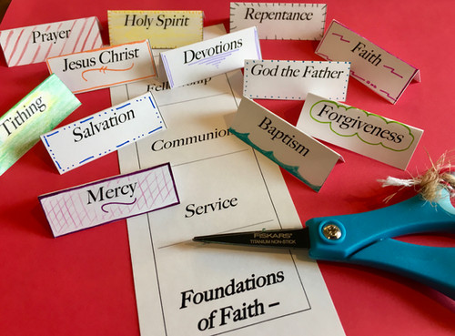 Foundations of Faith tab sheet | Biblequiltjournal.com