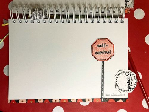 Self-control | Biblequiltjournal.com