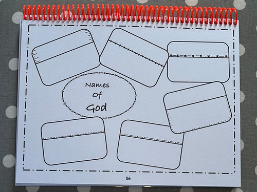 Names of God nametags (combo, both sizes) | Biblequiltjournal.com