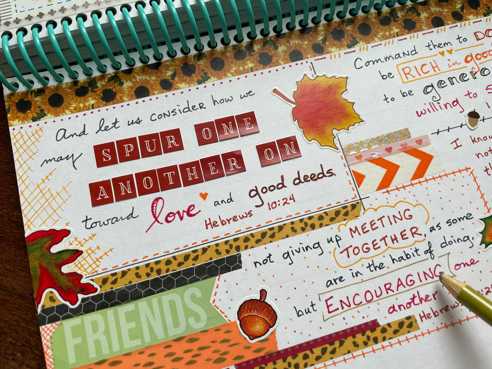 Spur One Another On... | Biblequiltjournal.com