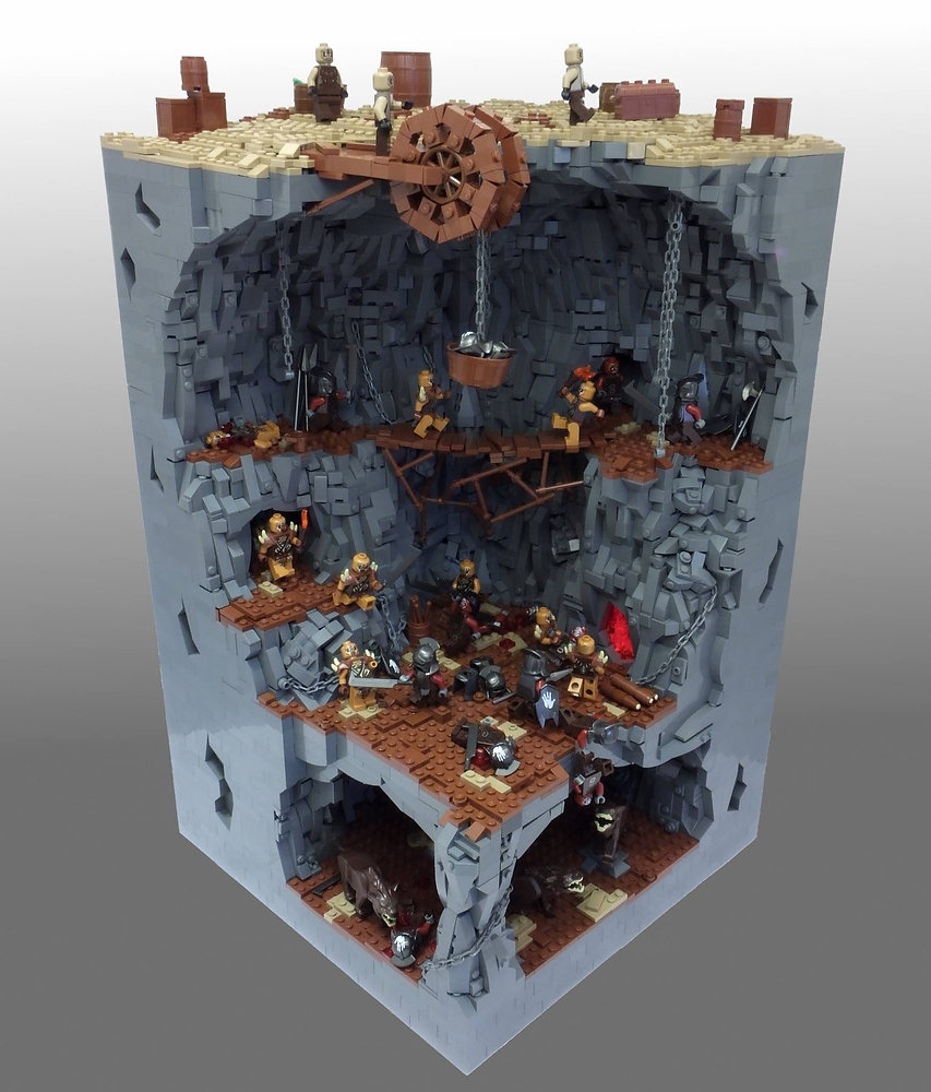 The Orc Pit , a legendary MOC!