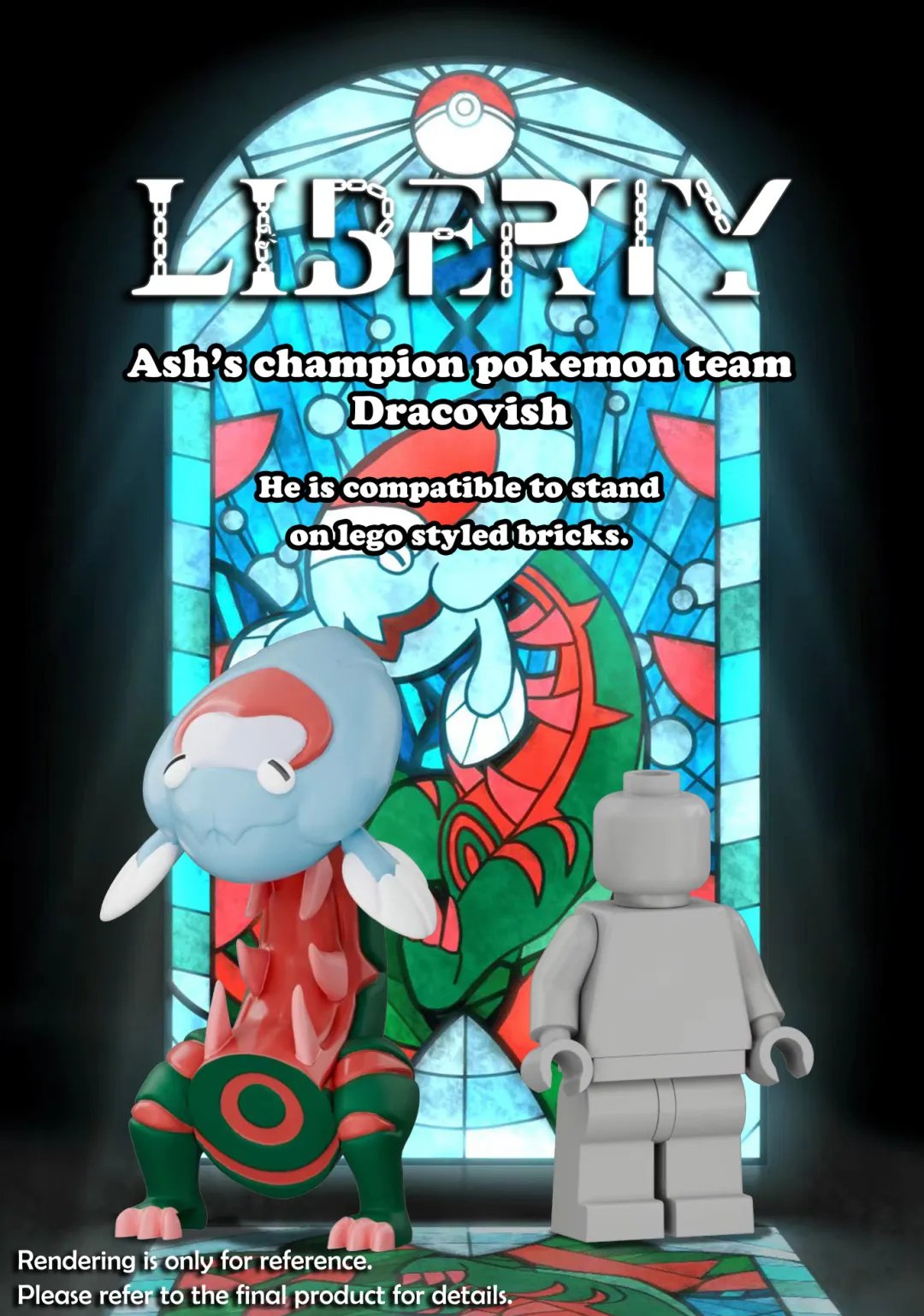 Liberty Brick Dracovish | LEGENDCMOC