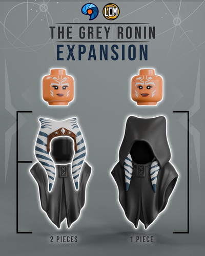 The Grey Ronin Expansion by Baggles Studio X Legend C MOC | LEGENDCMOC