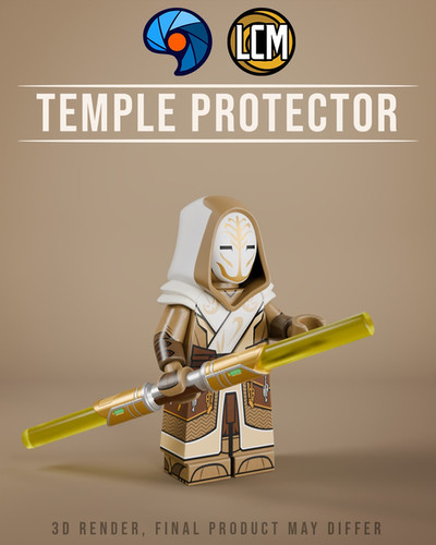 Temple Protector by Baggles Studio X Legend C MOC | LEGENDCMOC