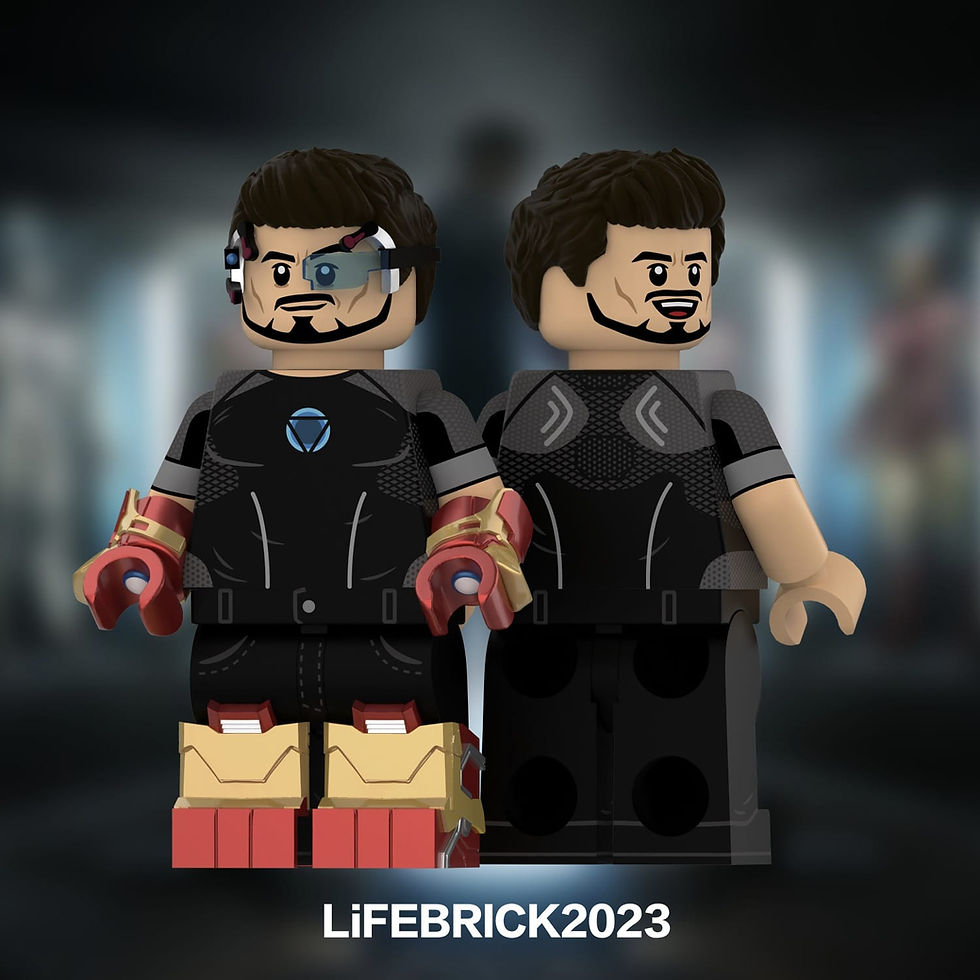 Life Brick 5th Anniversary Tony | LEGENDCMOC