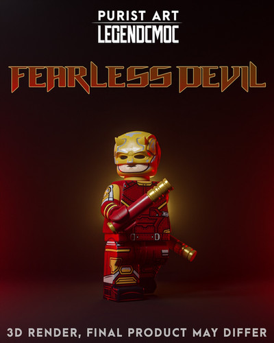 Purist Art x Legend C MOC - Fearless Devil | LEGENDCMOC