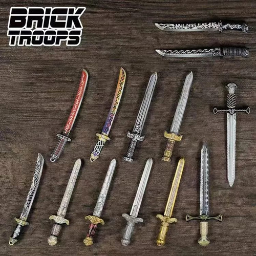 Brick Troops sword sets | LEGENDCMOC