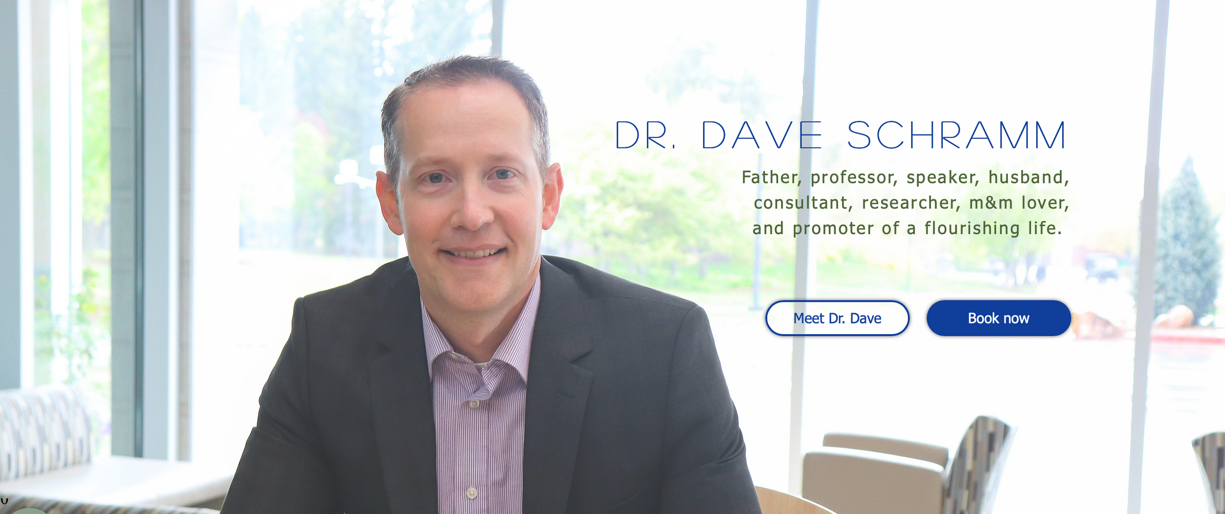 Meet Dr. Dave | Dr. Dave Speaks