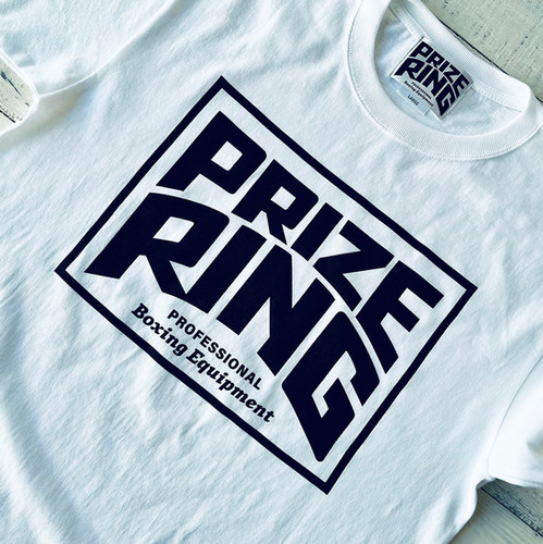 PRIZE RING Big Logo TEE White | prizeringsports