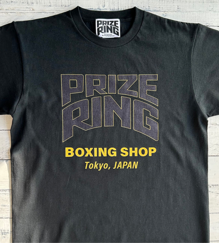 PRIZE RING Boxing shop TEE Black | prizeringsports