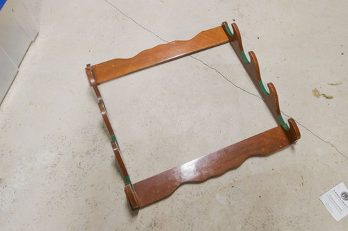 Wood Wall Rifle Rack | Seattle Sets & Props