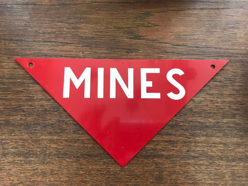 60s Mines Sign | Seattle Sets & Props