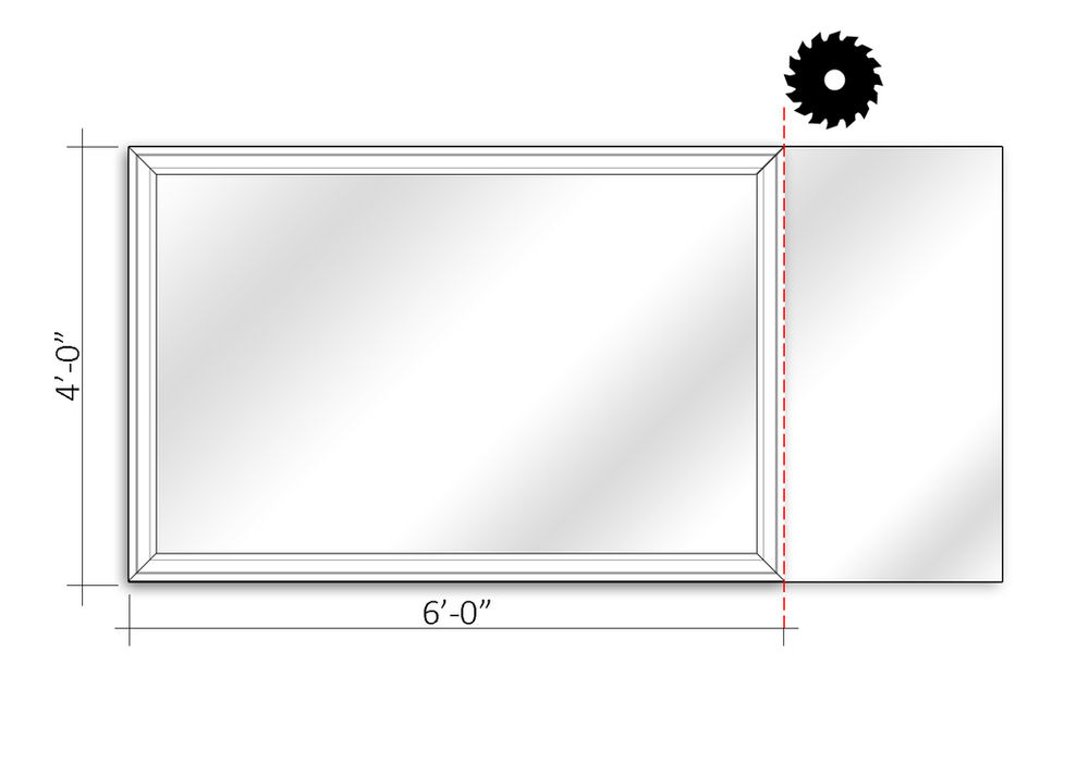 3 Step DIY Framed Dry Erase Board
