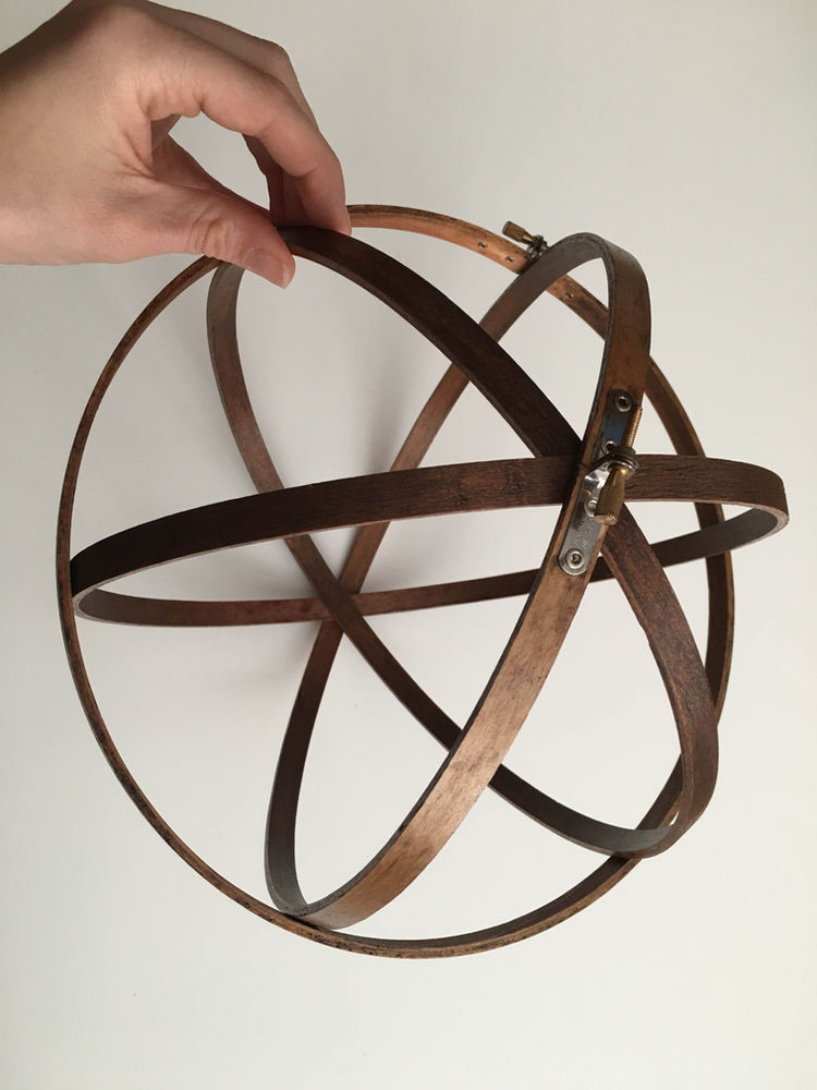 $3 DIY Sphere Sculpture in 15 Minutes