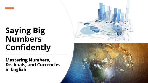 Saying Big Numbers Confidently: ESL Lesson for Real-Life Fluency ...