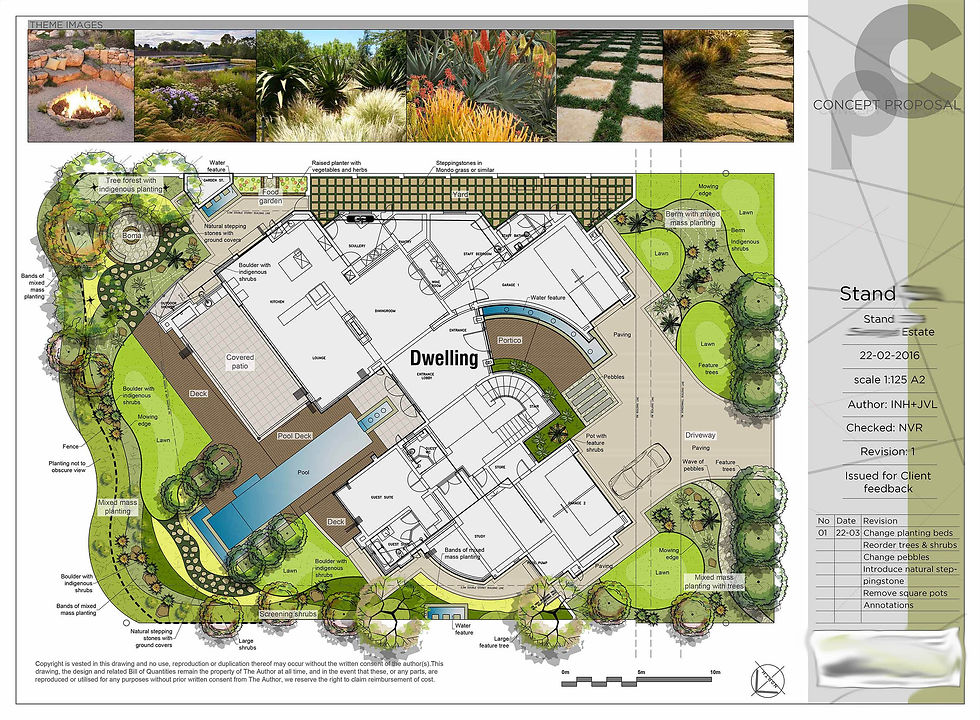 Native garden design