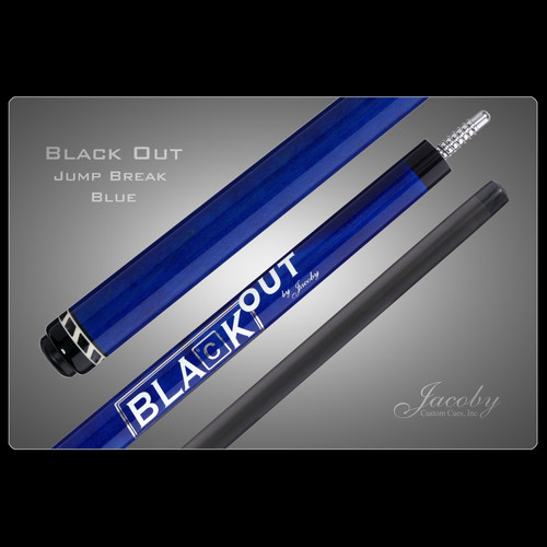 Jacoby BlaCkOut Blue Jump/Break | CueItUp