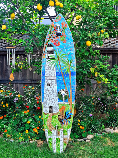 Outdoor Surfboard Showers | Sustainable Functional Art by Will and Jane Fowler