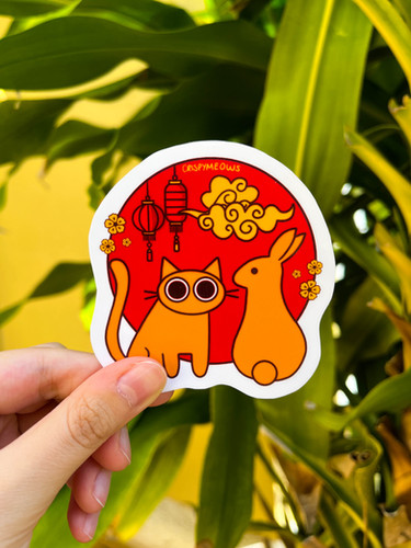 2023 Lunar New Year Stickers | Crispymeowsart