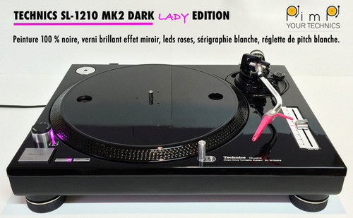 SL-1210 MK2 DARK LADY | Pimp Your Technics