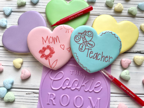 Decorate Your Own Conversation Hearts | The Cookie Room