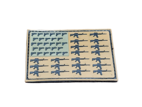 AR-15 Flag PVC Velcro Patch | G4 APPAREL CO