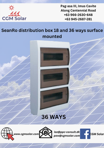 SeanRo distribution box 36 ways surface mounted | CGM Solar and energy